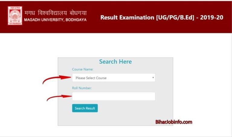 Magadh University Part 3rd Result 2021 - Available