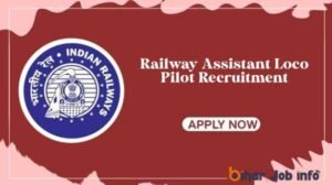 Railway Assistant Loco Pilot Recruitment 2023 – Apply